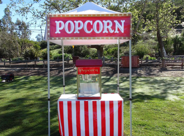 10′ x 10′ Popcorn Concession Booth – My Little Carnival, Inc.