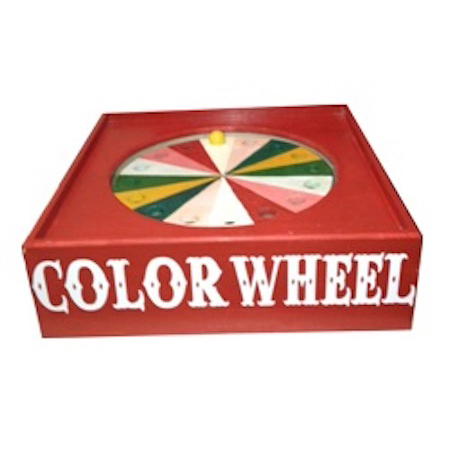 Color Wheel Game For Rent in San Diego | My Little Carnival