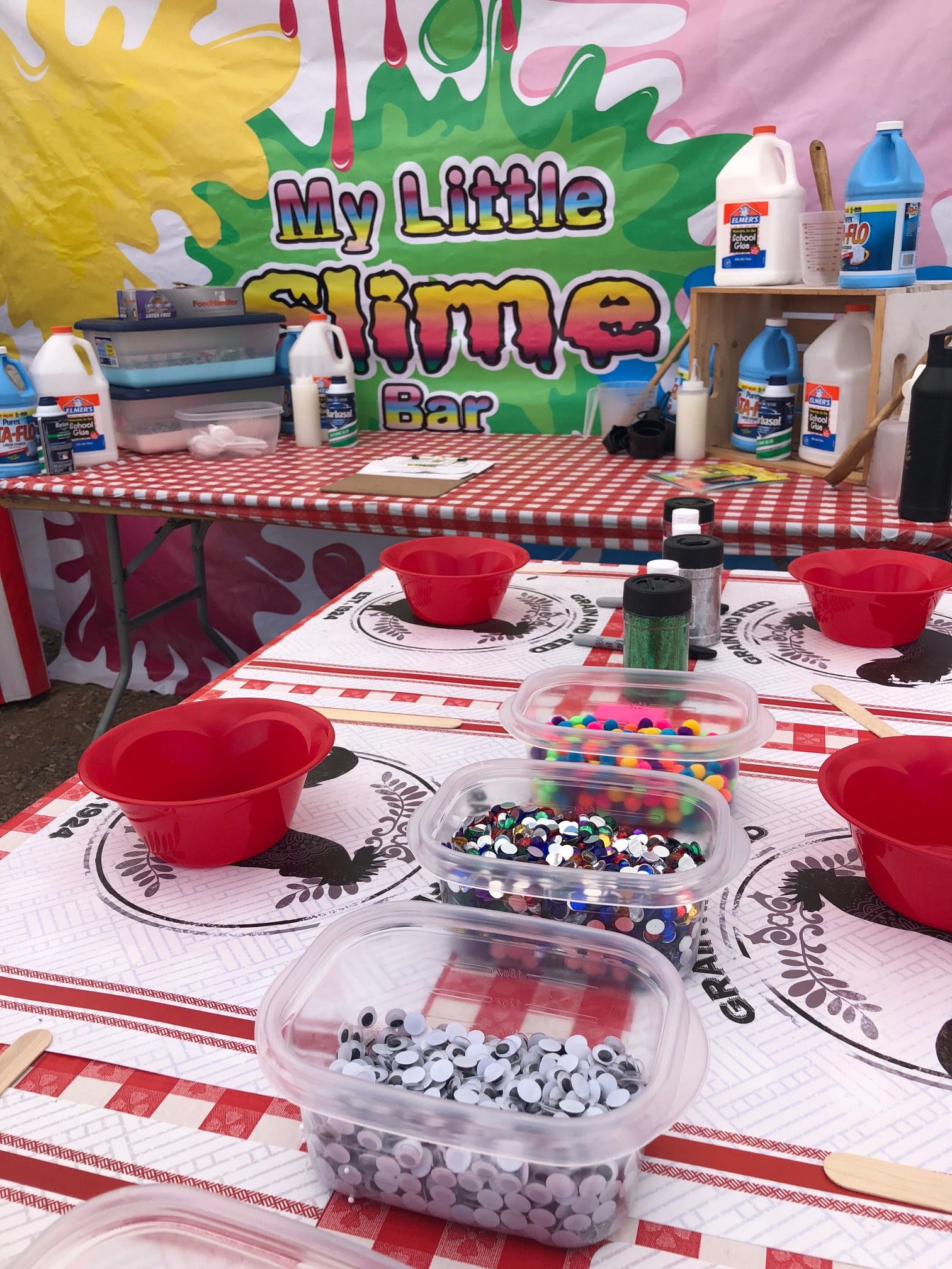 Slime Station Party - | Arts and Crafts Party Ideas in San Diego